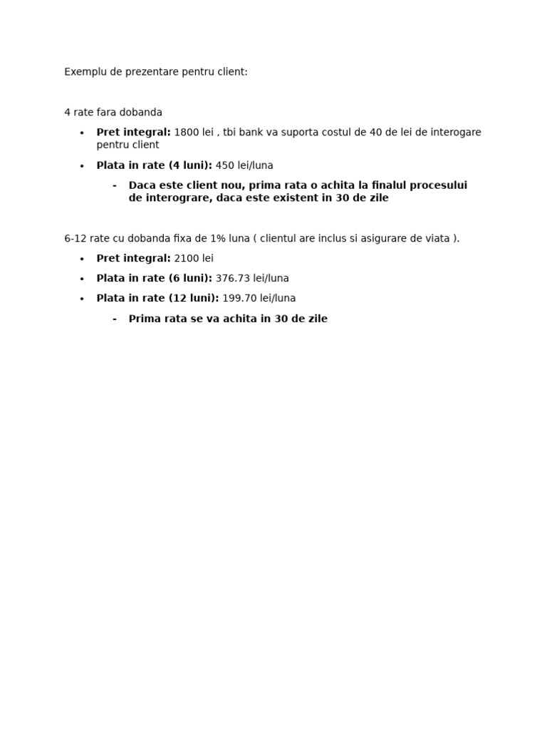 Model Ofertare | PDF