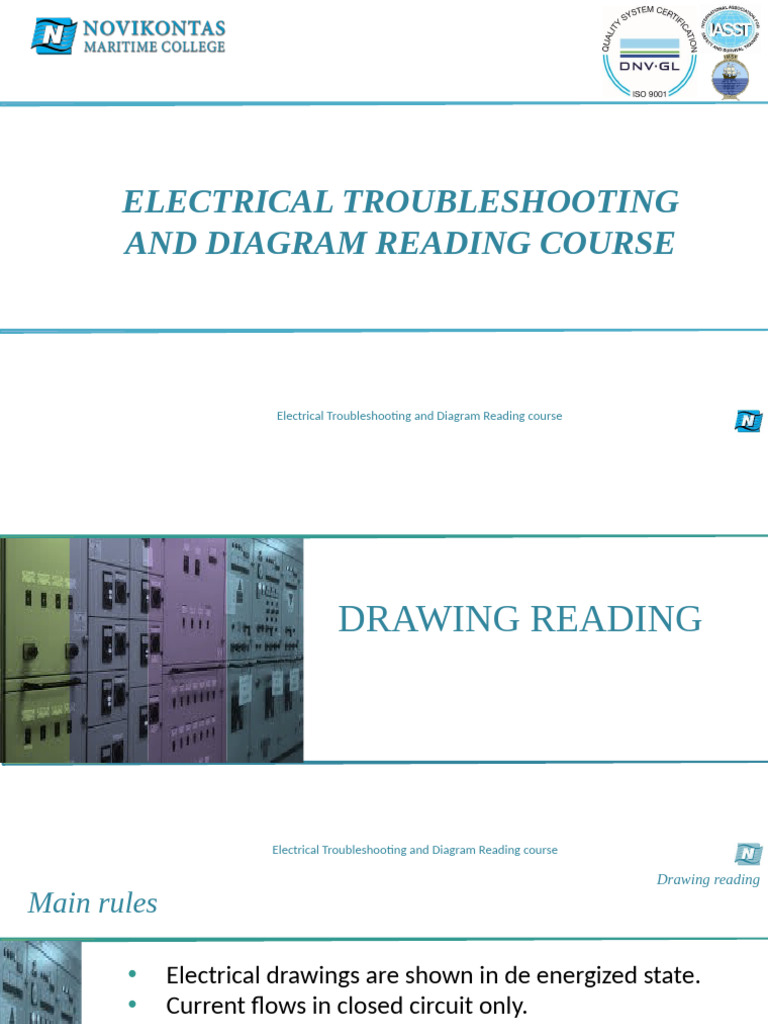 Novikontas - Electrical Diagram Reading Rev.14.01.2020 | PDF
