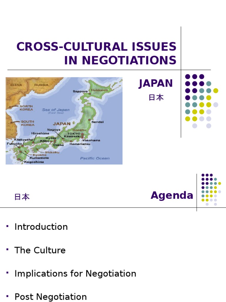 Cross Cultural Negotiation - Japan-Final | PDF | Negotiation | Japan