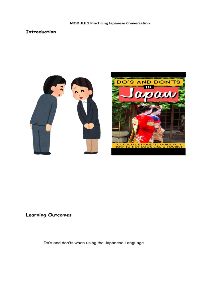 Module 1 Jap 2 | PDF