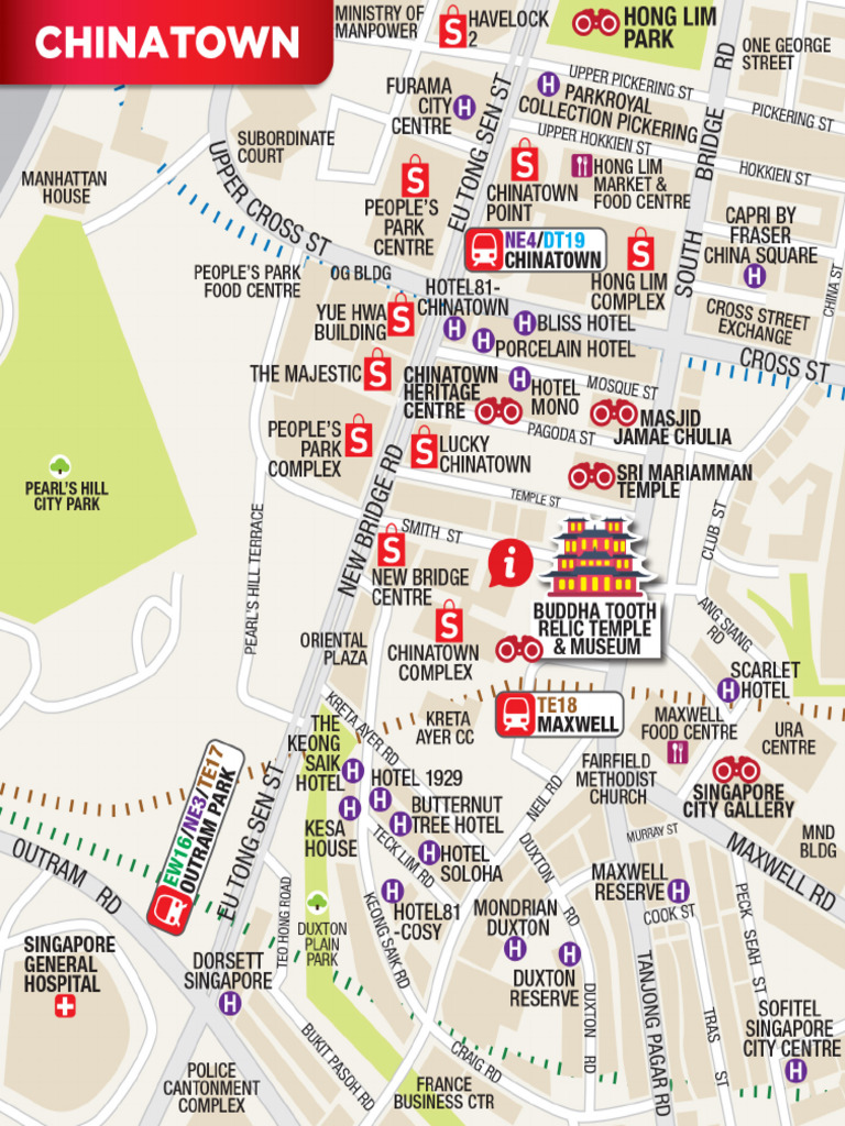 Online Chinatown Map 2024 | PDF