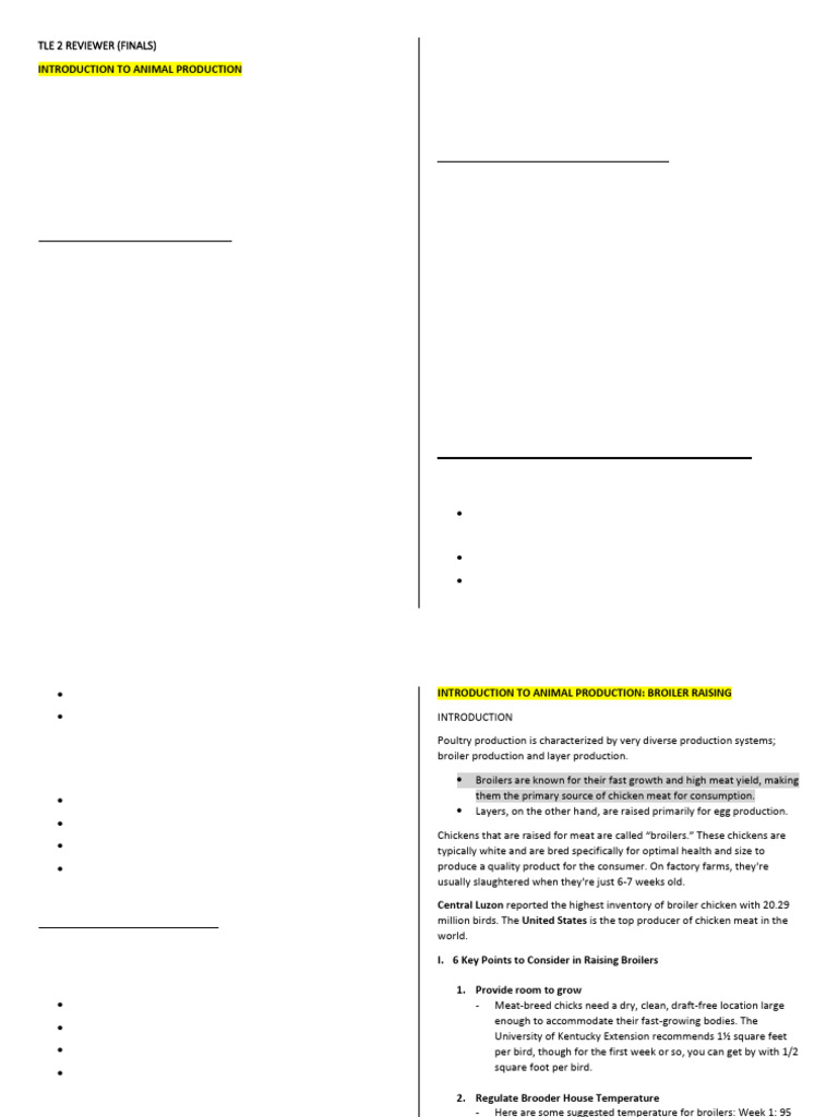 Introduction to Animal Production Basics | PDF | Plumbing | Wellness
