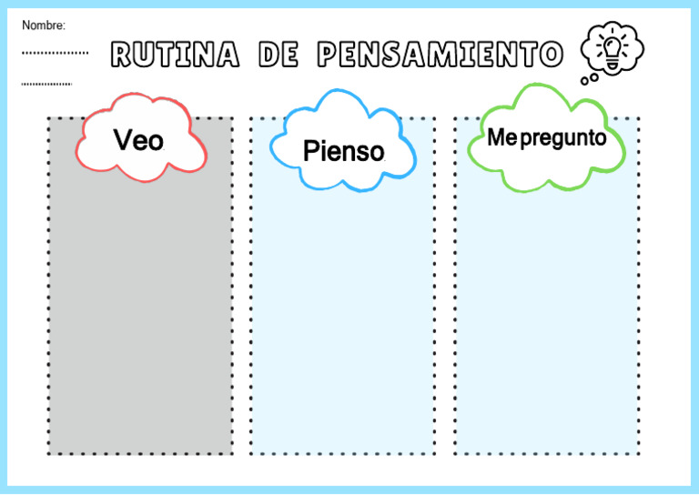 Veo-Pienso-Me Pregunto | PDF