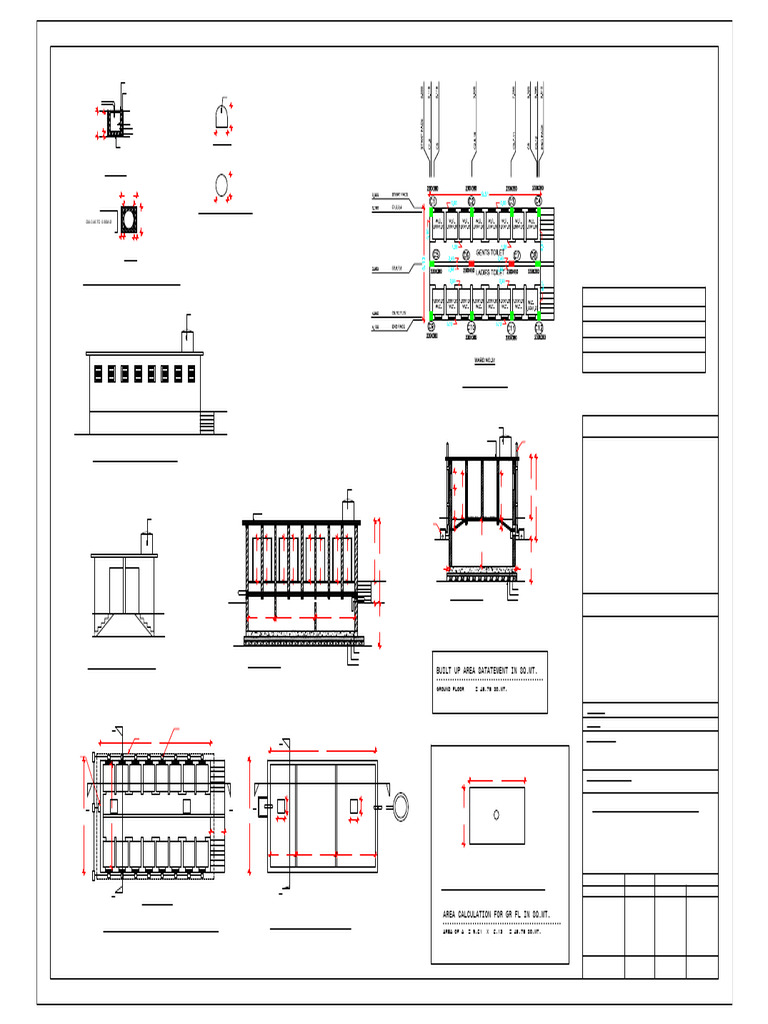 Azad Nagar Arch Plan | PDF
