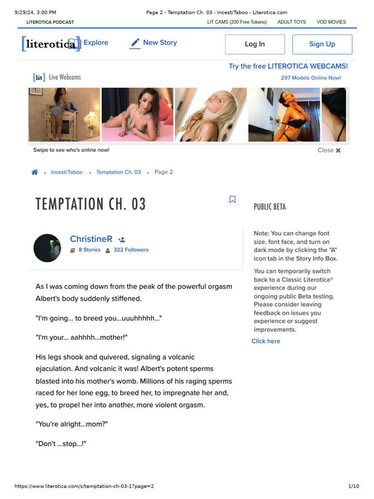 Page 2 - Temptation Ch. 03 - Incest - Taboo | PDF