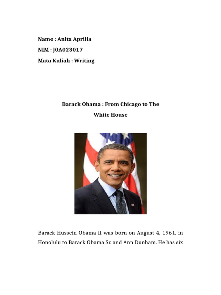 Memoar - Barack Obama | PDF