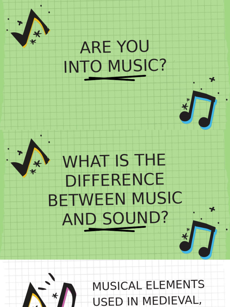 Lesson 1 (Music) - Musical Elements | PDF