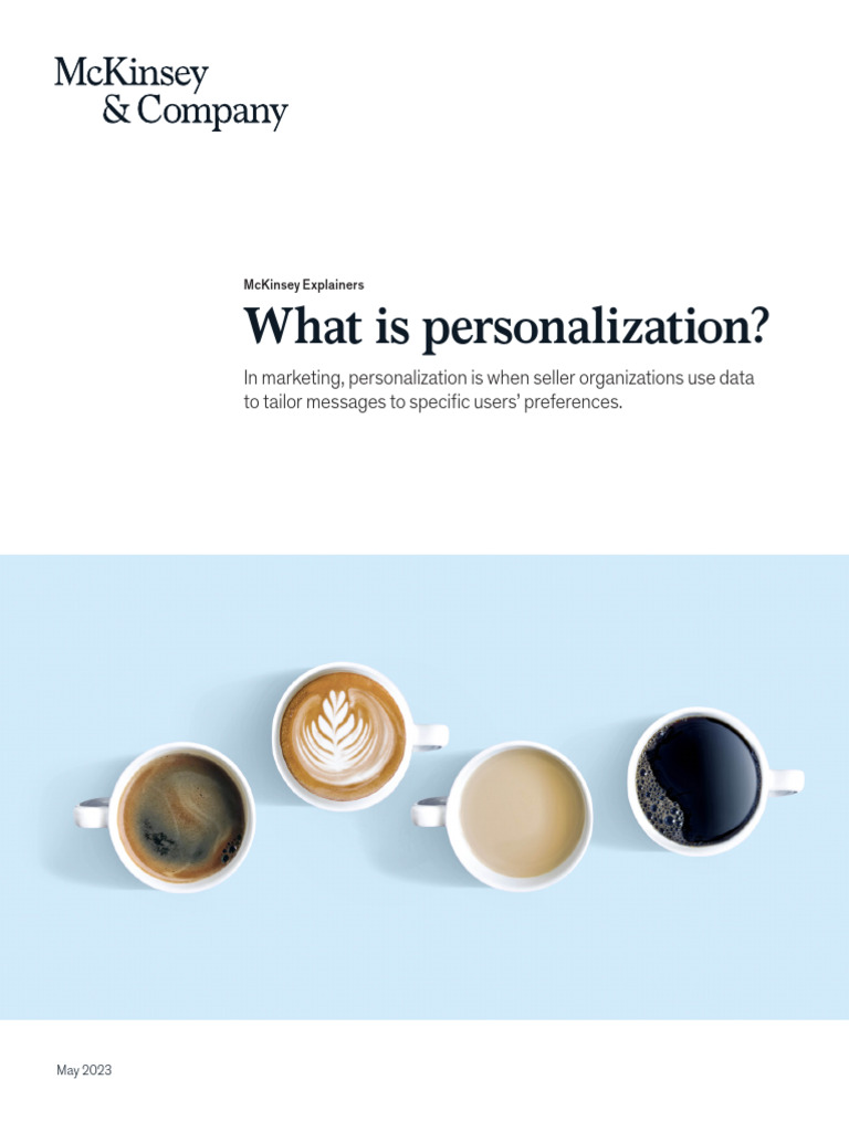 Understanding Personalization in Marketing | PDF | Analytics | Brand