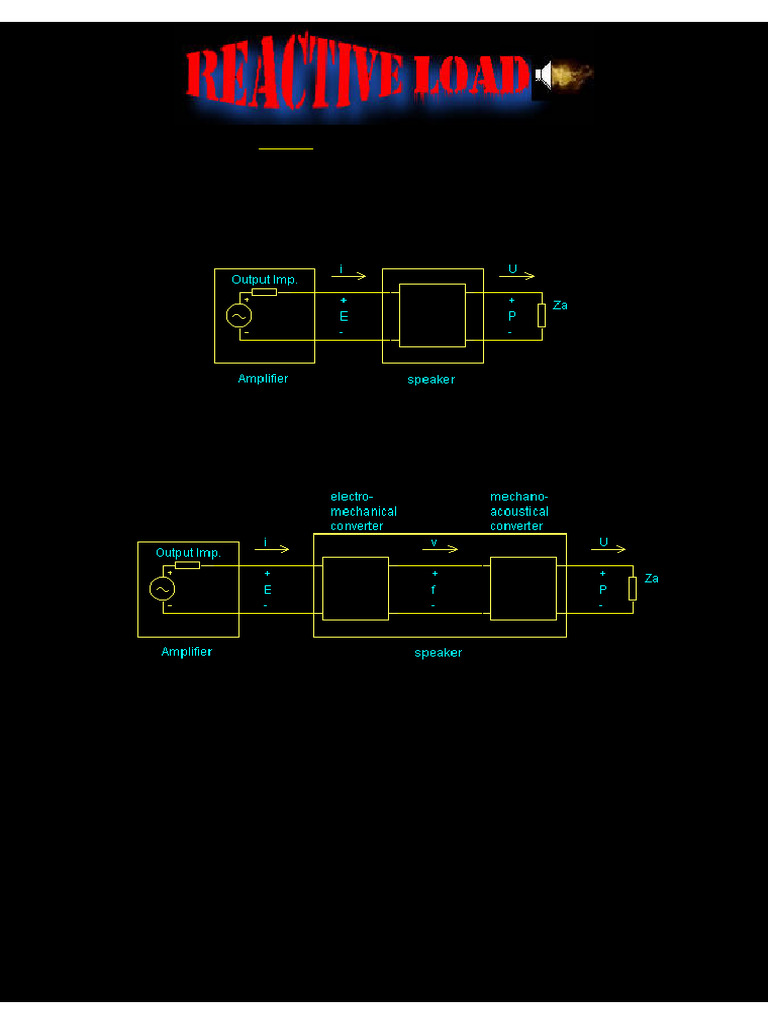 Reactive Load | PDF
