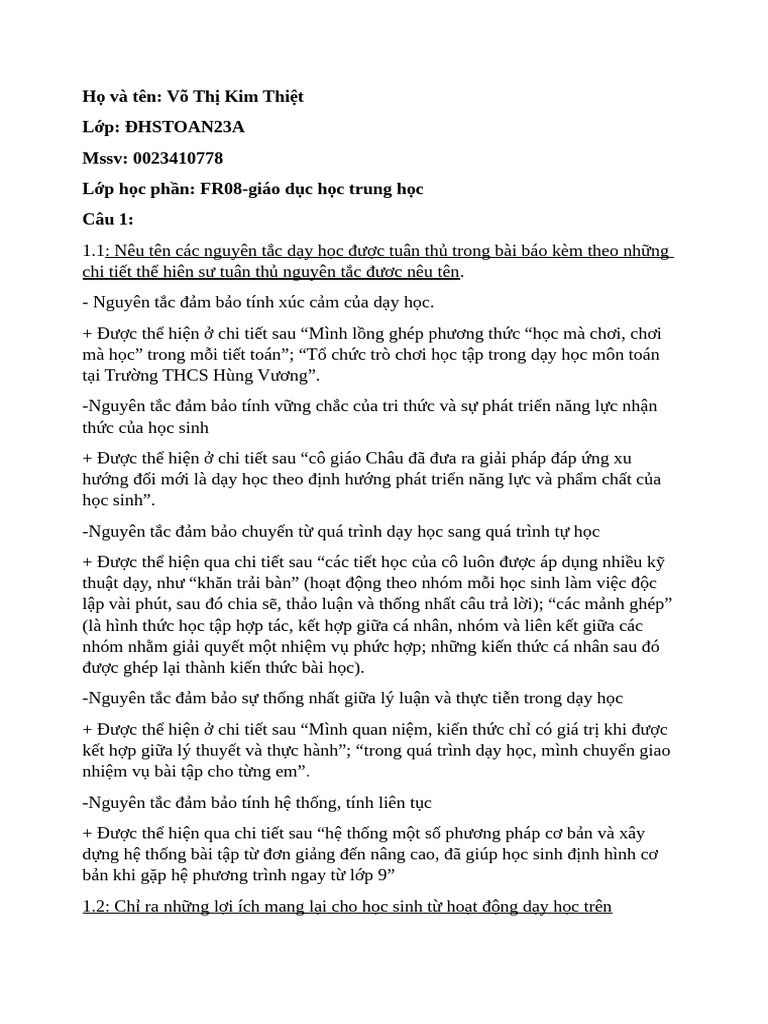 đánh giá quá trình-gdh trung học | PDF