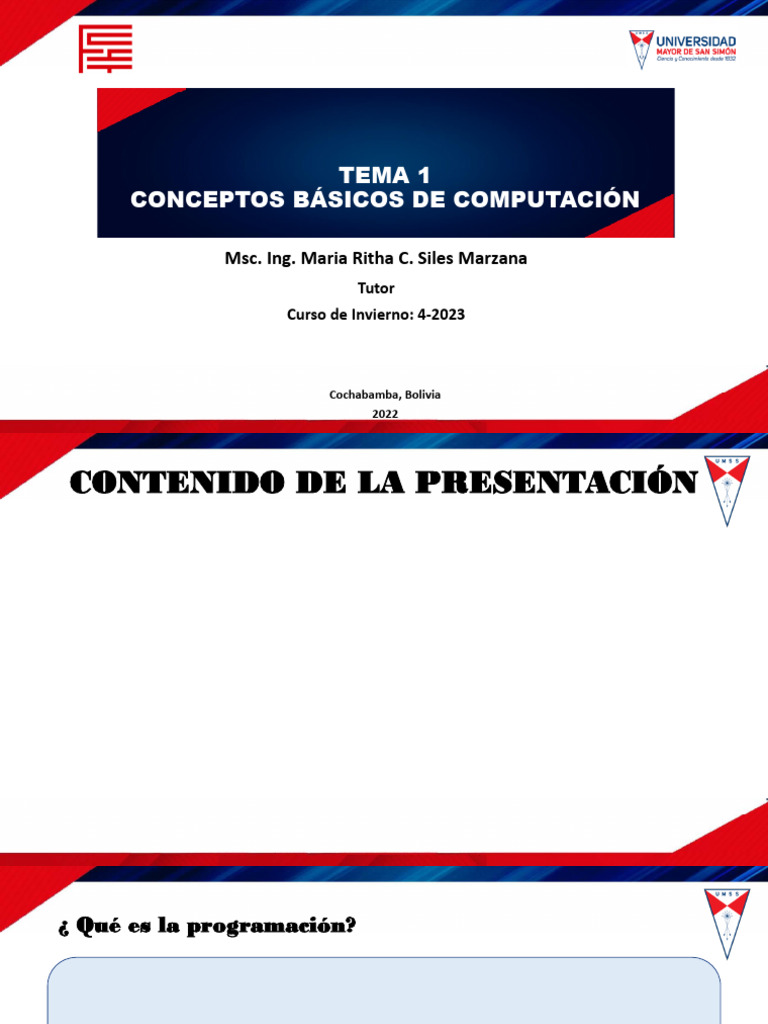 Primera Presentaci-N - 1 | PDF
