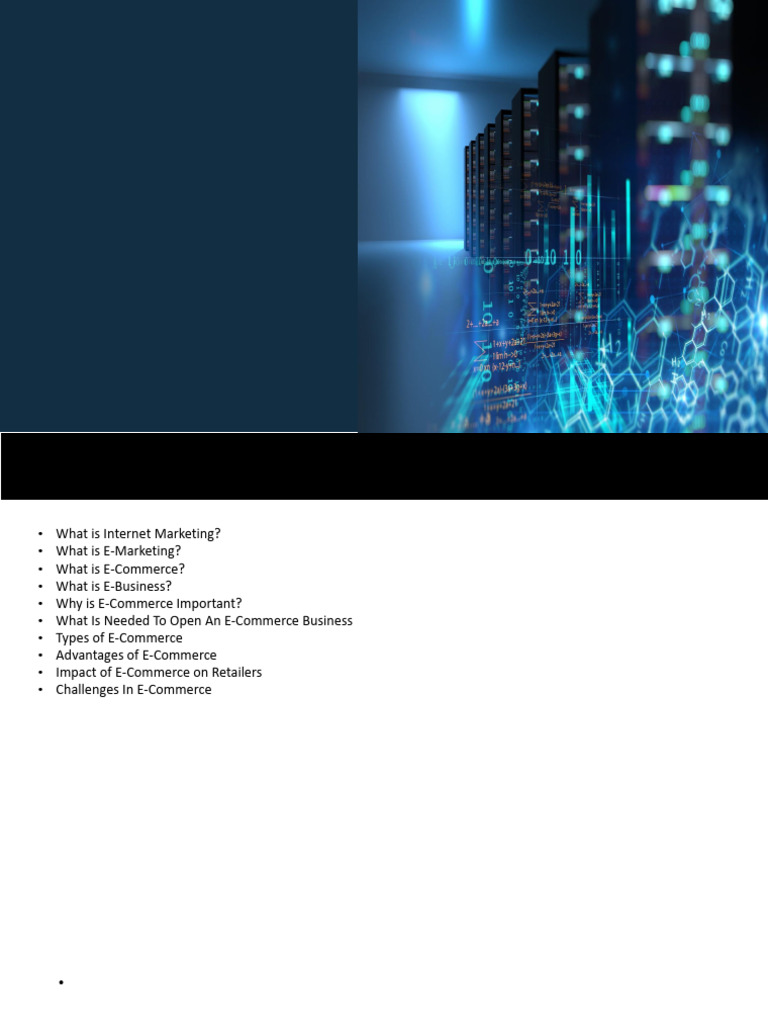 L5 Introduction To E-Commerce | PDF