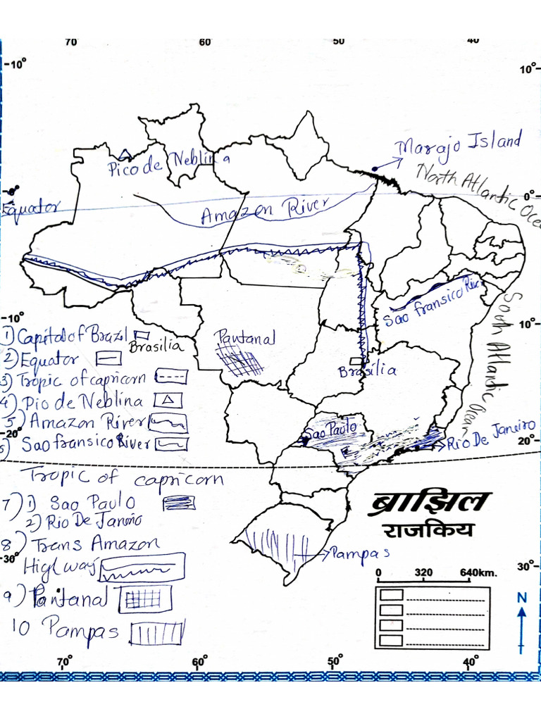10 Geography Map Marking | PDF