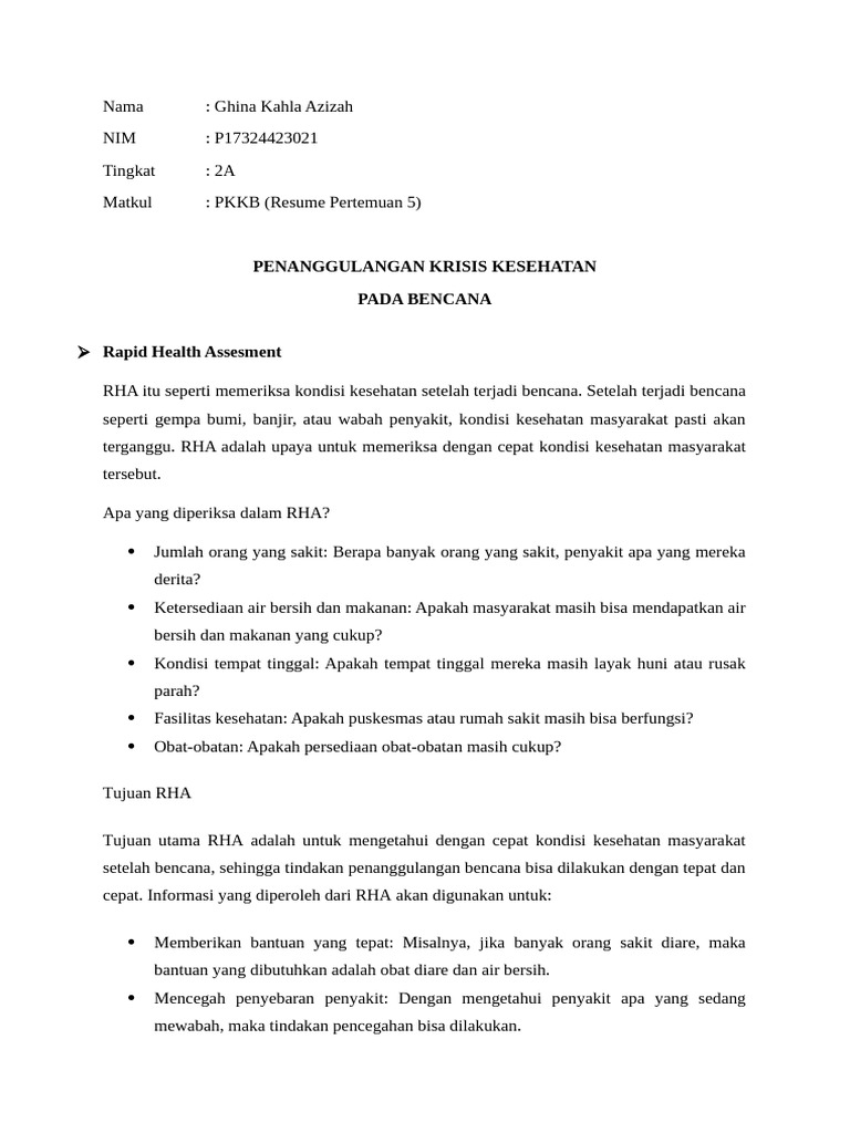 Resume PKKB (Pertemuan 5) | PDF