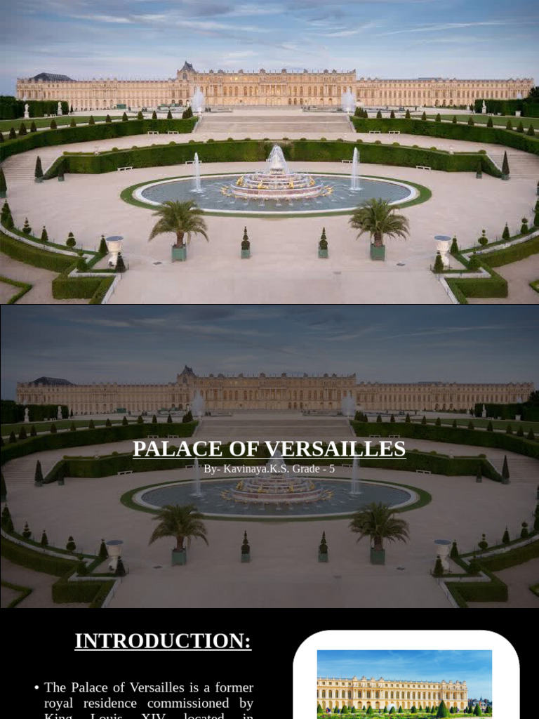 Palace of Versailles | PDF