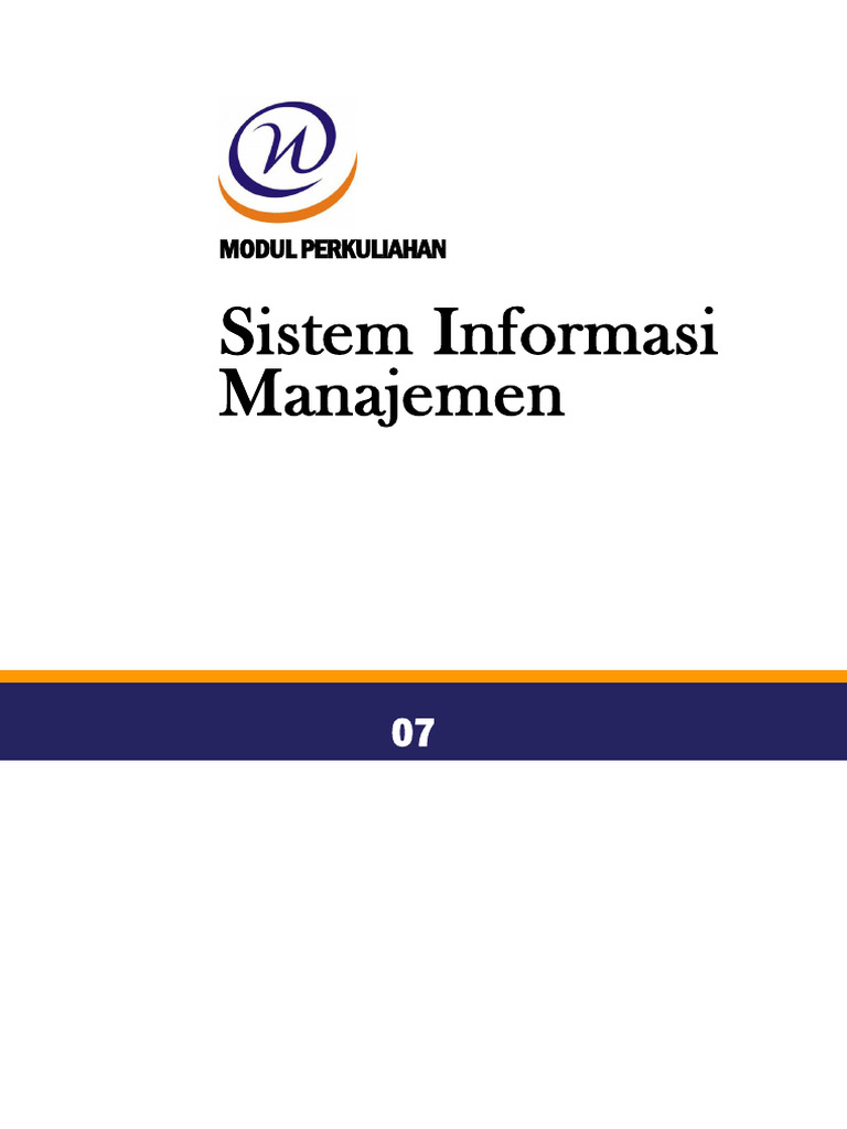 Modul SIM - Pertemuan 7 - Infrastruktur Teknologi Informasi | PDF