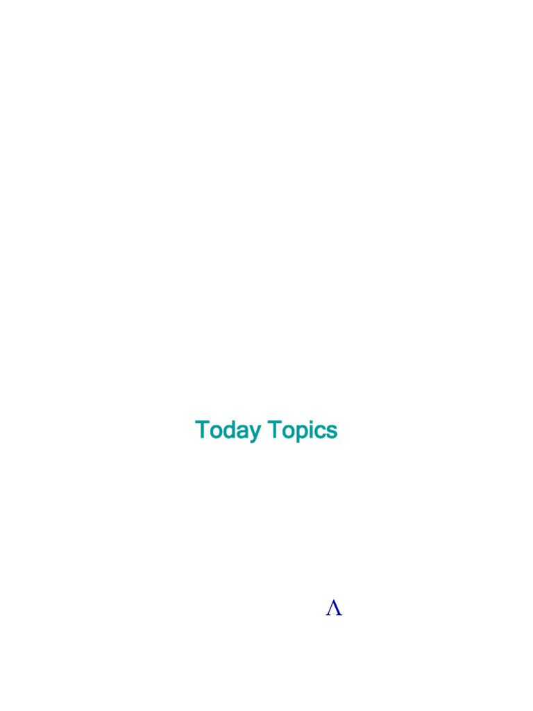 Lecture 08 | PDF