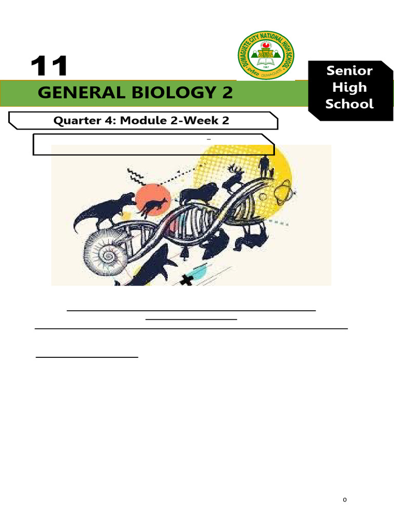 GenBio2 Q4W2M2 1 | PDF