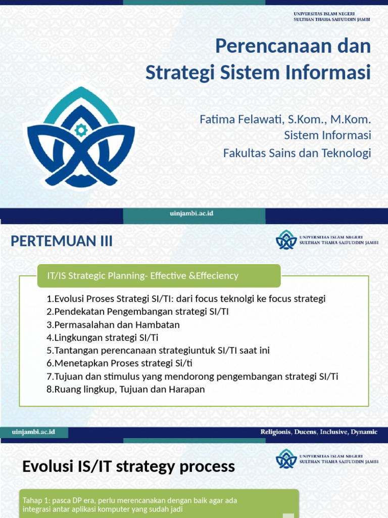 Materi Pertemuan 3-1 | PDF
