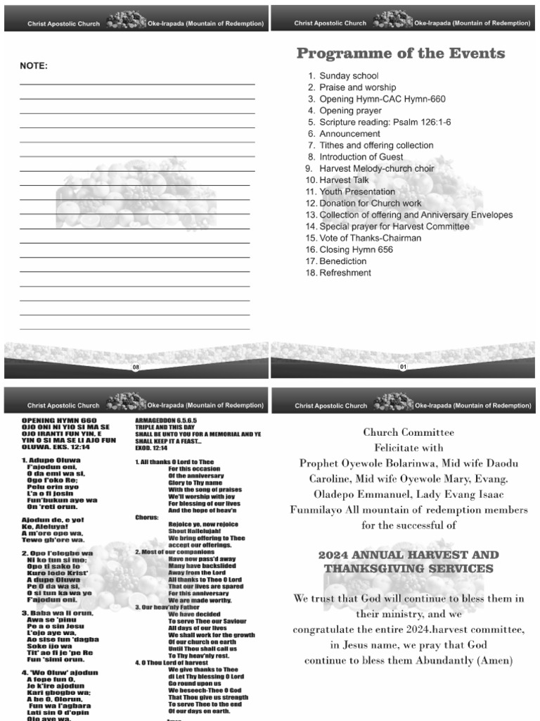 Harvest PDF | PDF