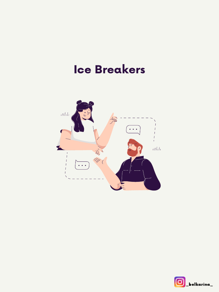 Ice Breakers | PDF