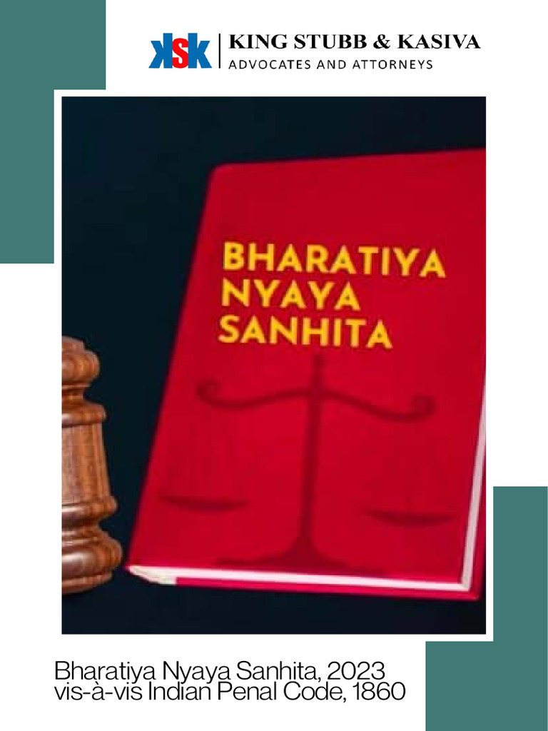 Bharatiya Nyaya Sanhita 2023 KSK 1719912563 | PDF
