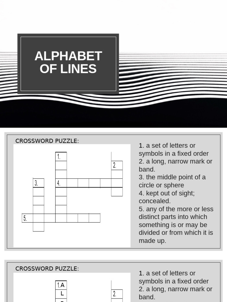 Alphabet of Lines | PDF