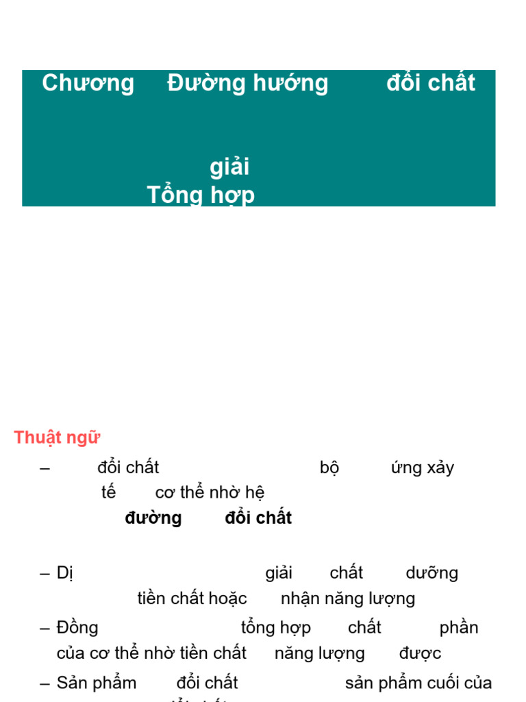 Chuong 8 Đuong Huong Trao Doi Chat | PDF