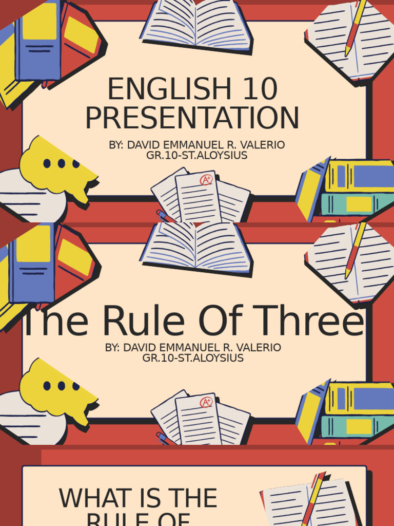 The Rule of Three Presentation 2 | PDF