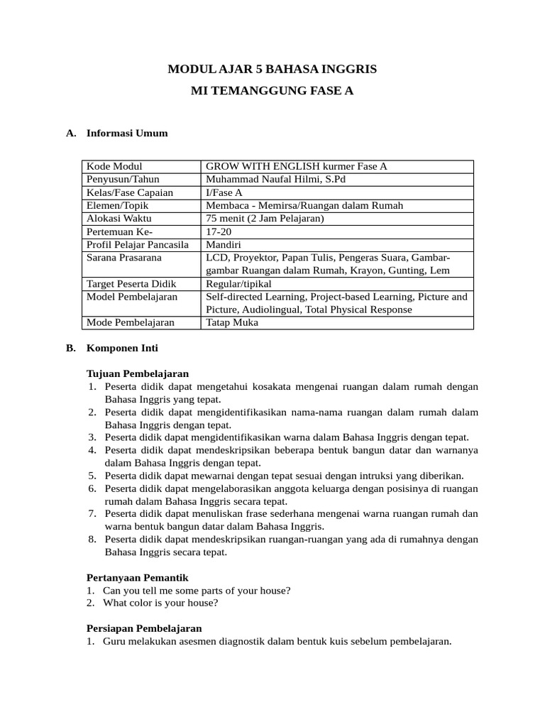 Modul Ajar Bab 5 Pdf
