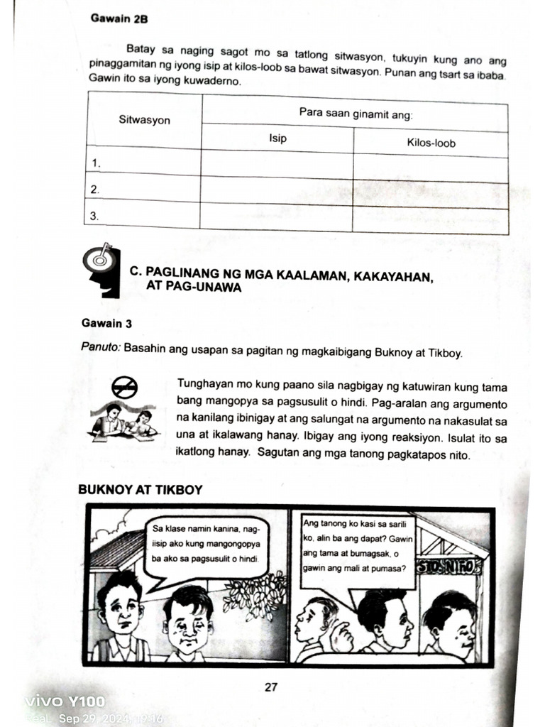 Buknoy at Tikboy | PDF