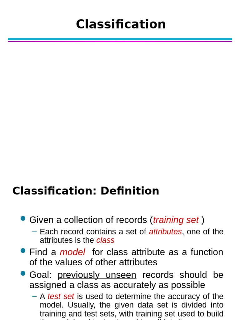 Lec Classification | PDF