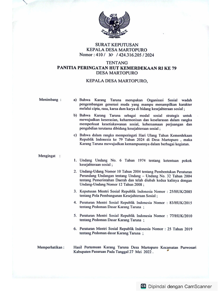 SK Panitia PHBN | PDF