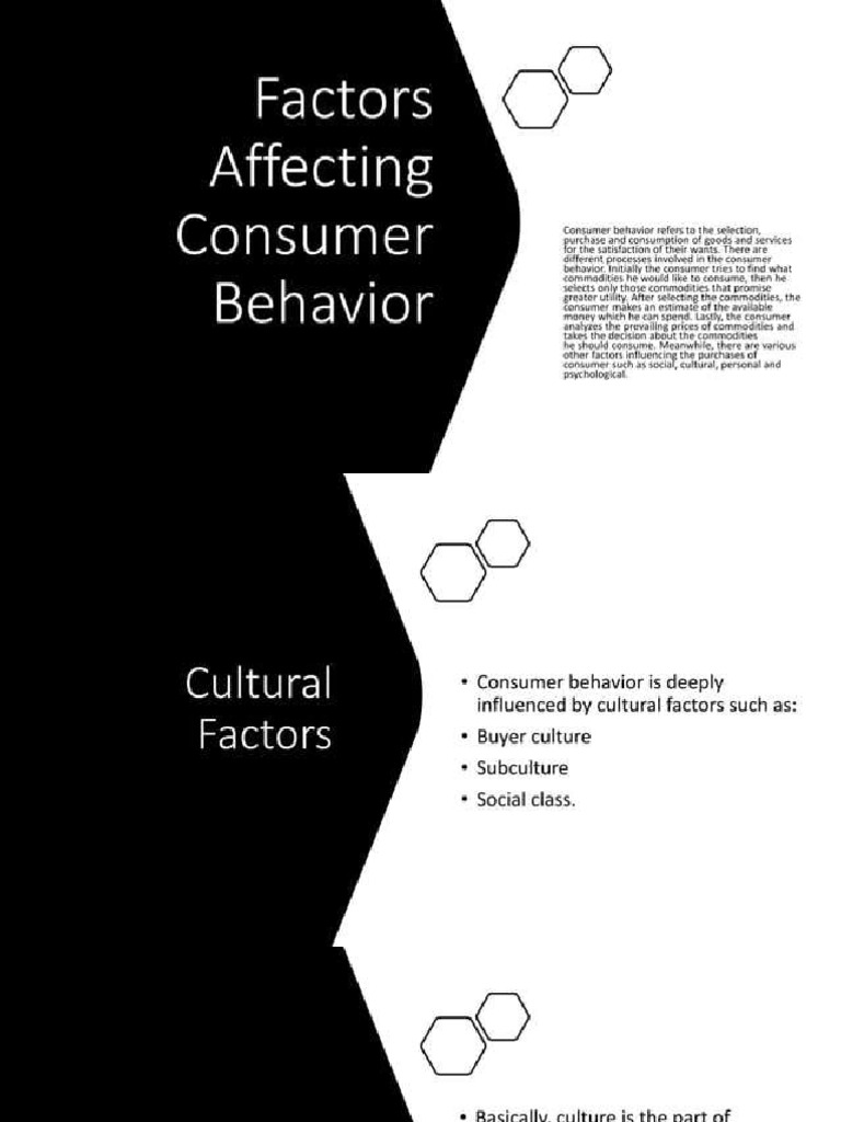 Consumer Factors | PDF