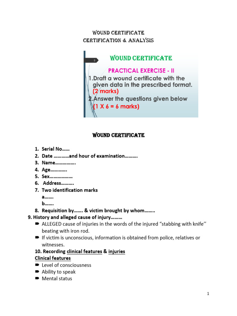 Pdfwound Certication-1 | PDF