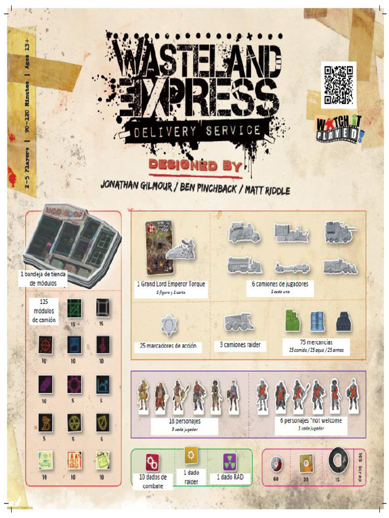 Wasteland Express Delivery (Reglas) | PDF