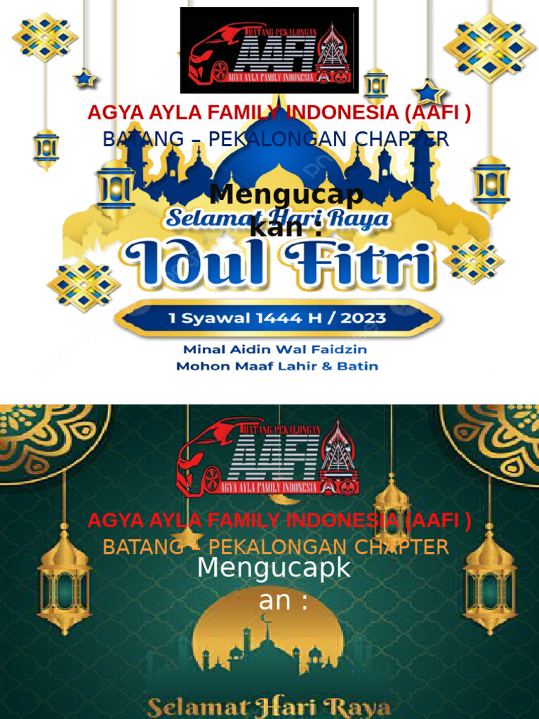 Pamflet Ucapan-Undangan | PDF