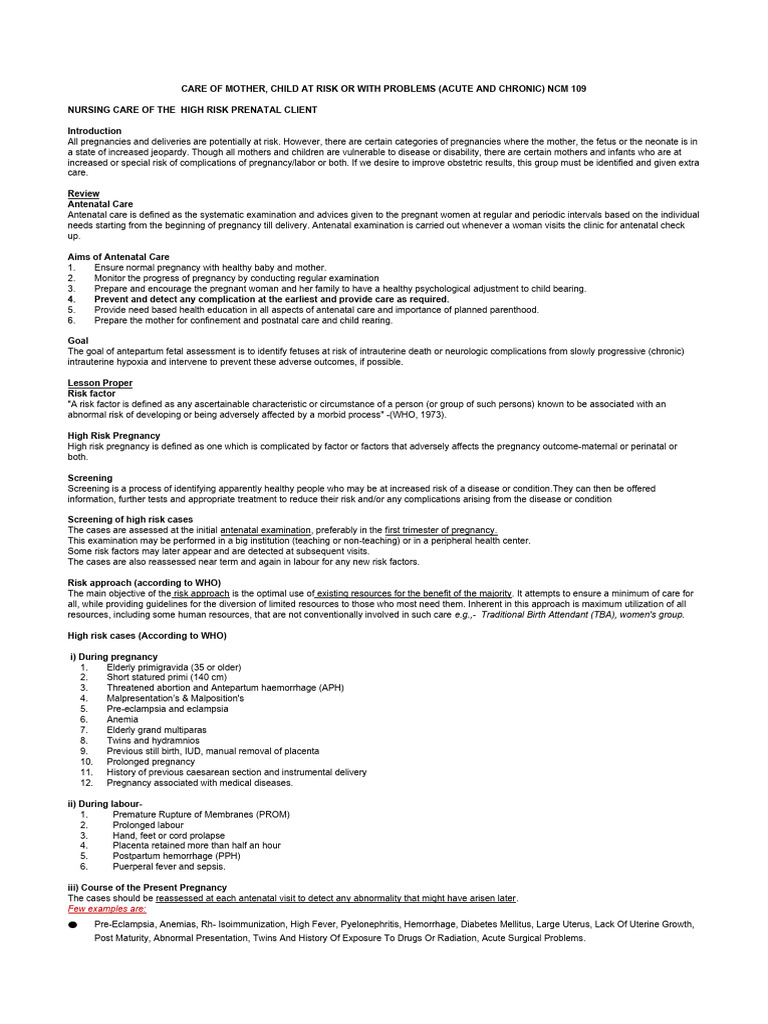 L.A. Assessment of Client at Risk FINAL | PDF