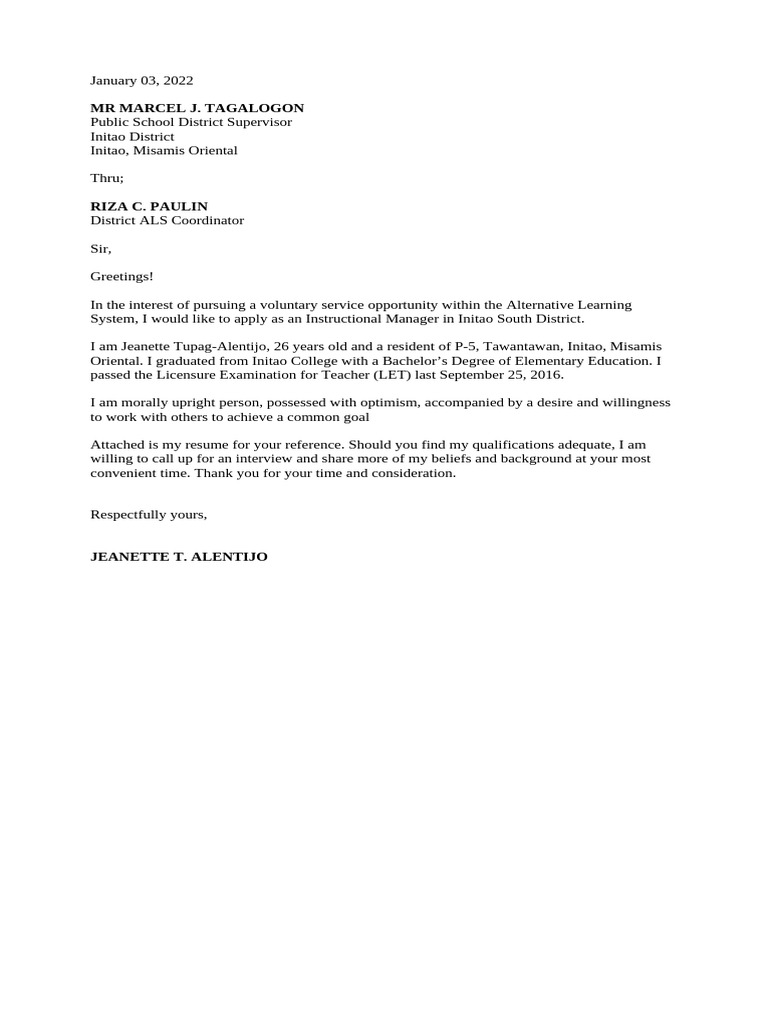 ALS Application | PDF | Self-Improvement | Wellness