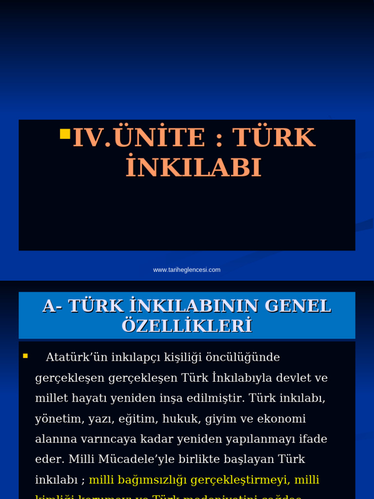 Turk Inkilabi | PDF
