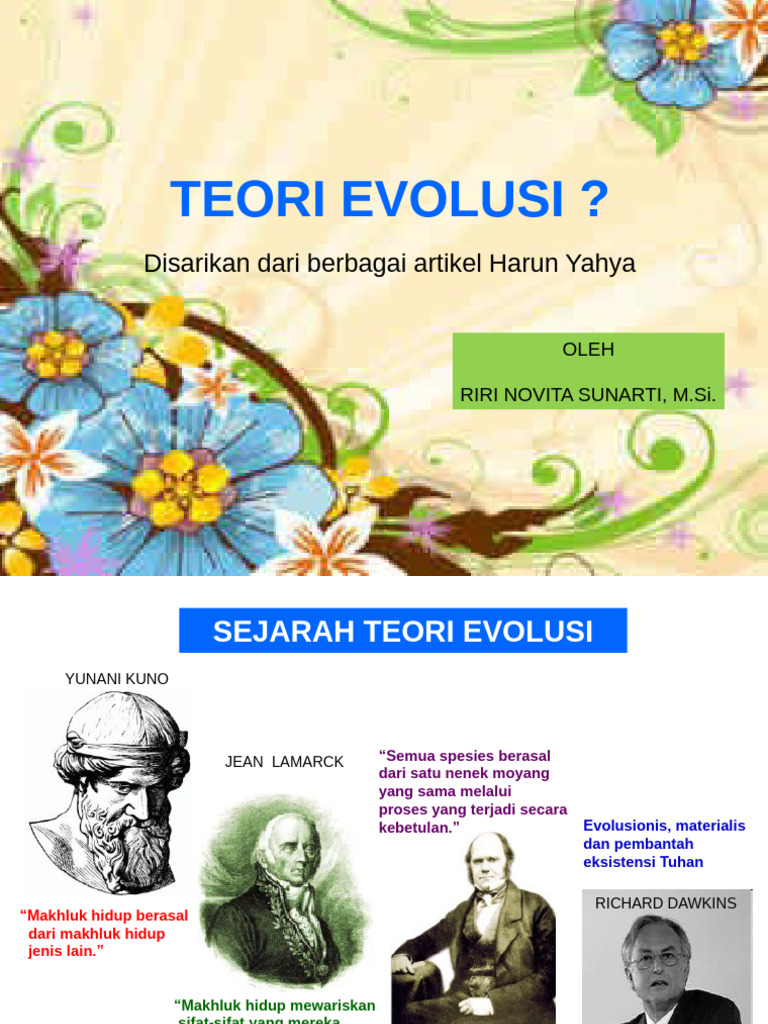 Teori Evolusi | PDF