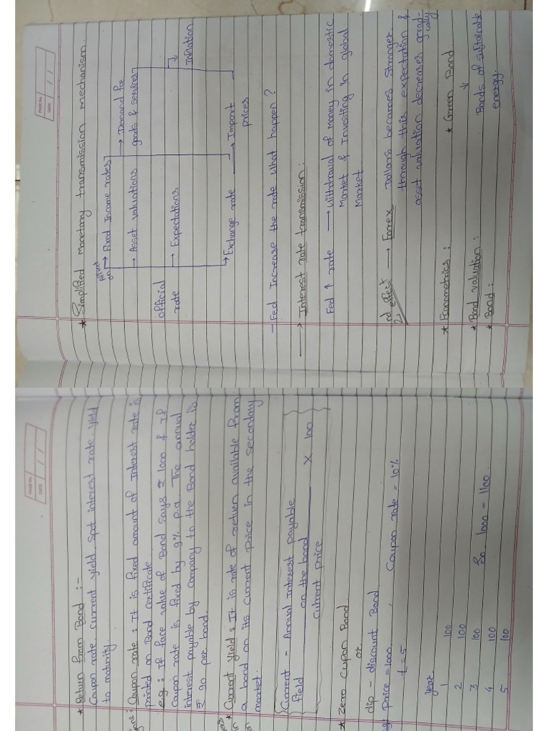 Fixed Income Notes | PDF