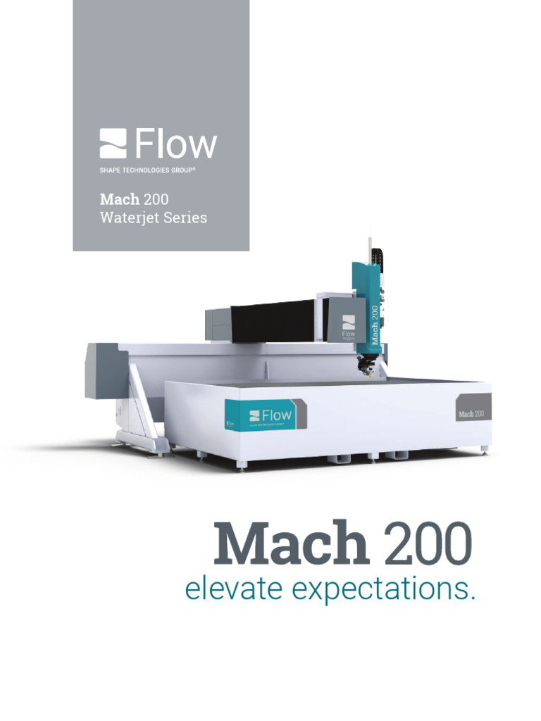 Flow CNC Water Jet Cutting Machine | PDF