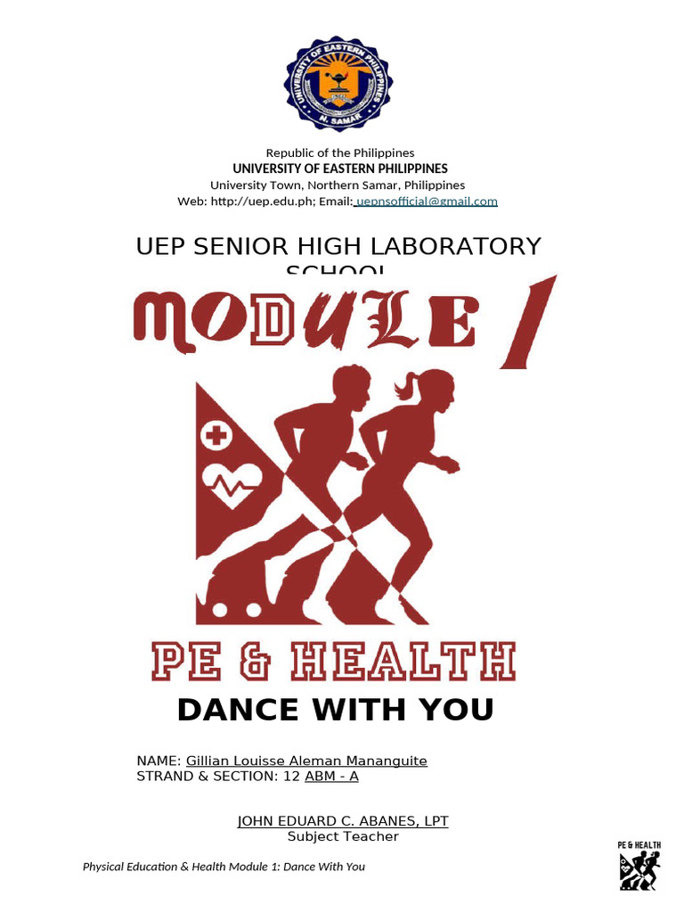 Shs-12-Pe-Health-M-1 (Done) | PDF