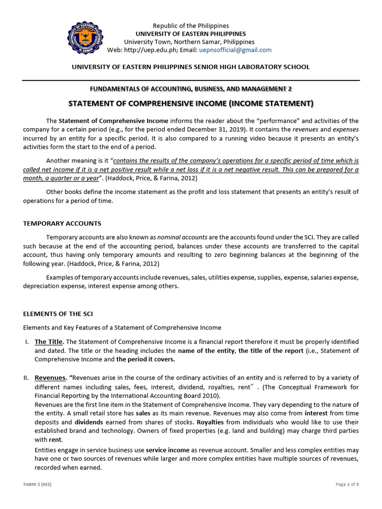 FABM2 Module 2 | PDF