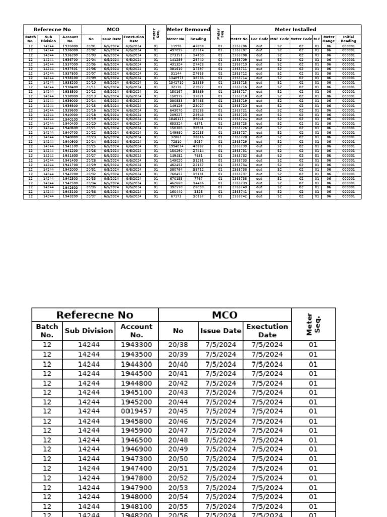 Cp-138 Mco Sluggish | PDF