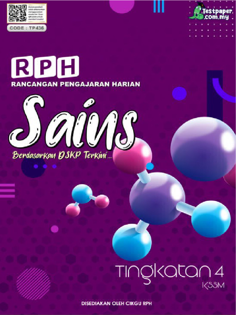 RPH Sains Tingkatan 4 KSSM 08 | PDF | Career & Growth
