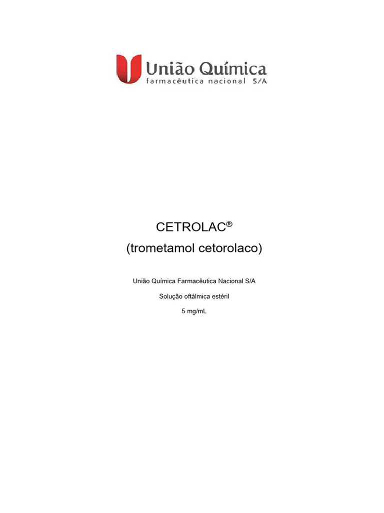 CETROLAC | PDF