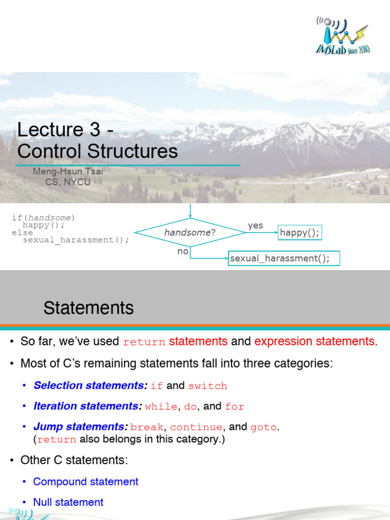 1 03 - Control - Structures | PDF