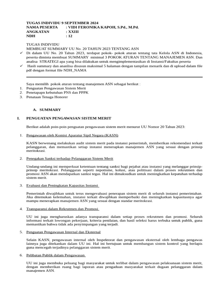 12 - VIDI FERONIKA KAPOH Tugas Individu 9 September 2024 | PDF